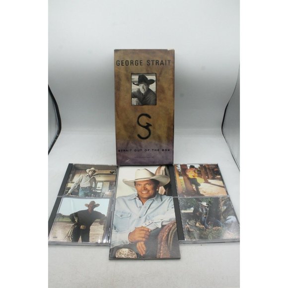 Media | George Strait Strait Out Of The Box 4 Mca Compact Disc Cd ...